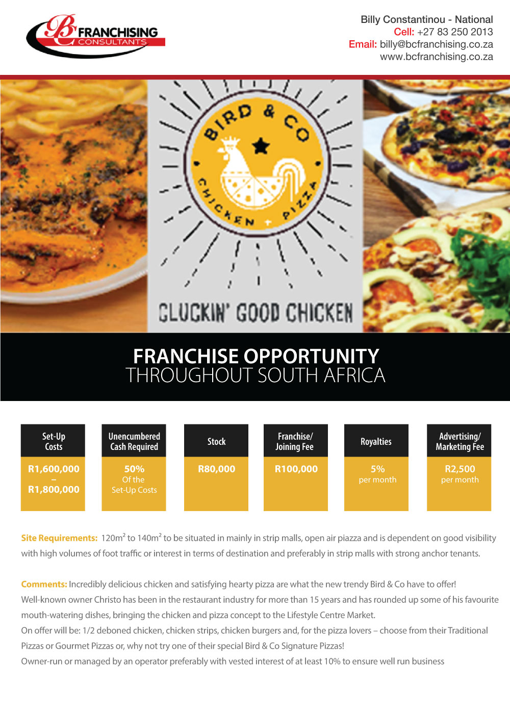 Pick Of the Week | BC Franchising Consultants